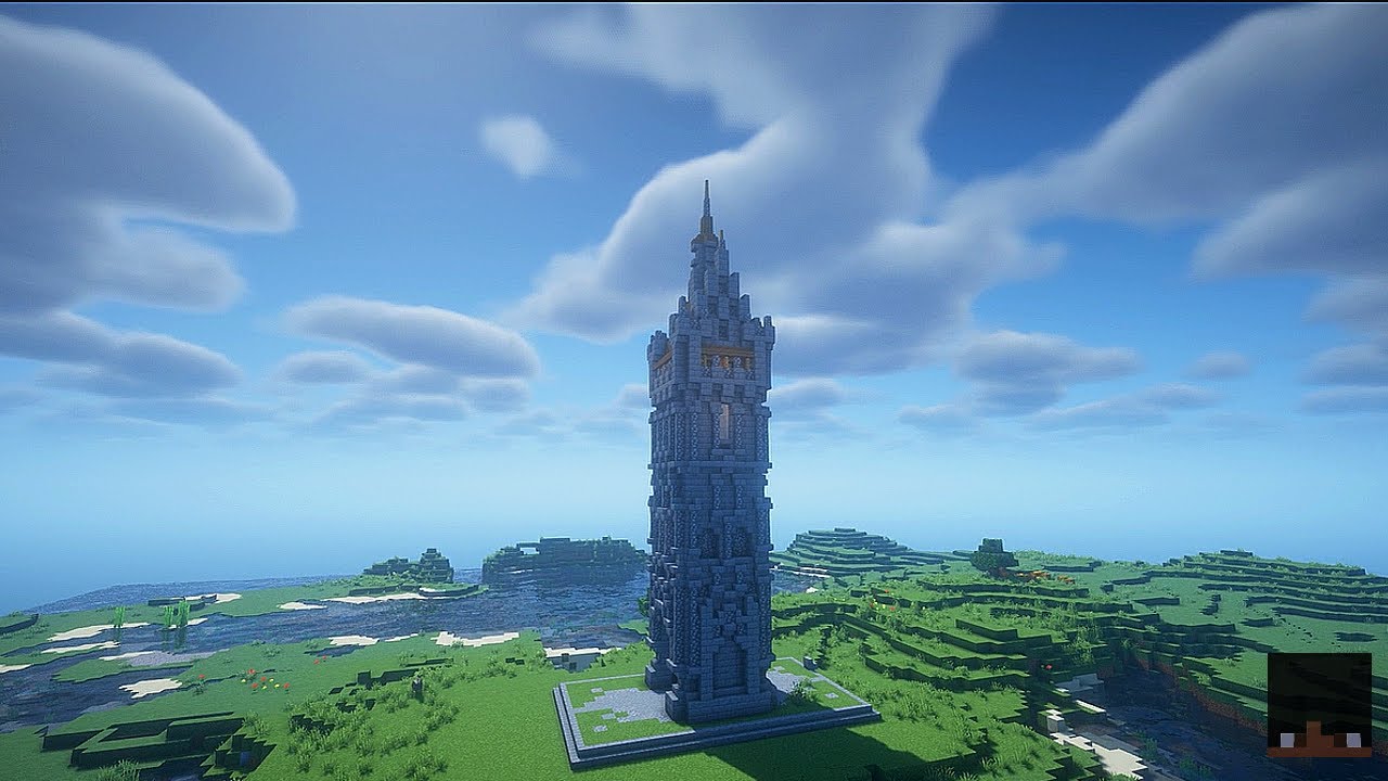 TORRE MEDIEVAL PARA MINECRAFT !! CINEMATICA DE CONSTRUCCIONES DE ...