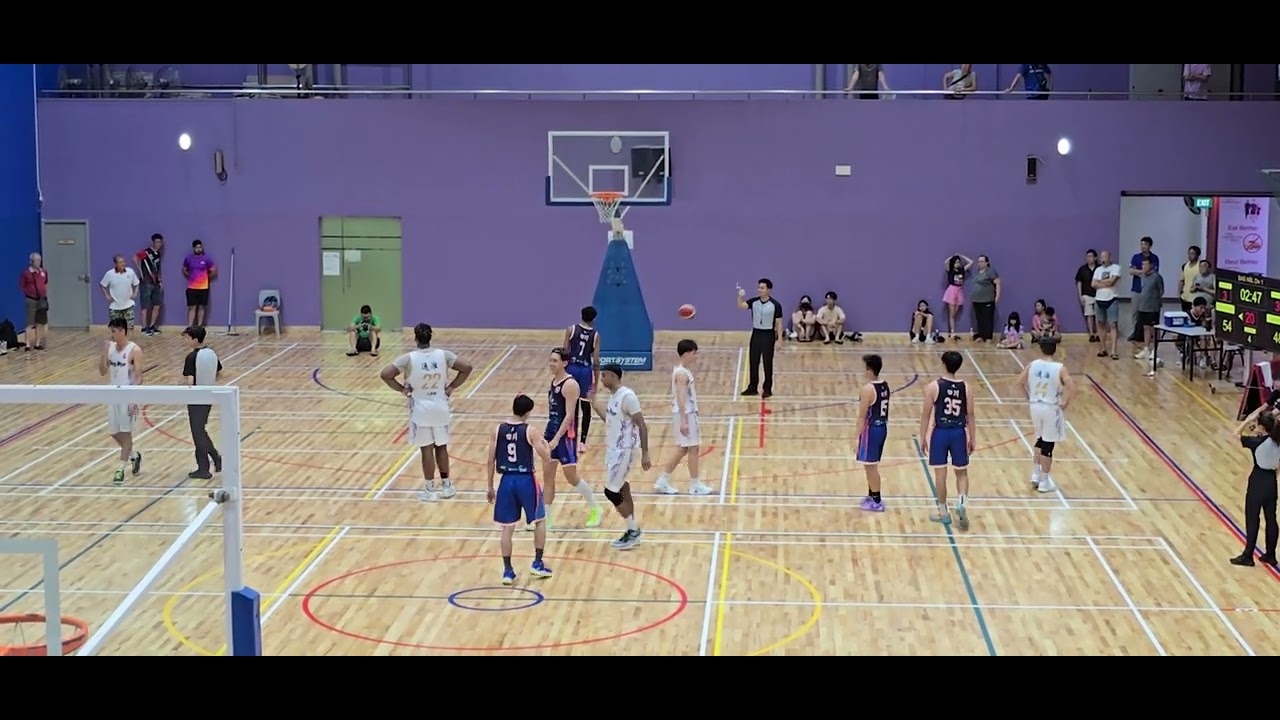 4Q NBL 2024 basketball men's div. 1. team tong whye vs tagawa.15062024 ...