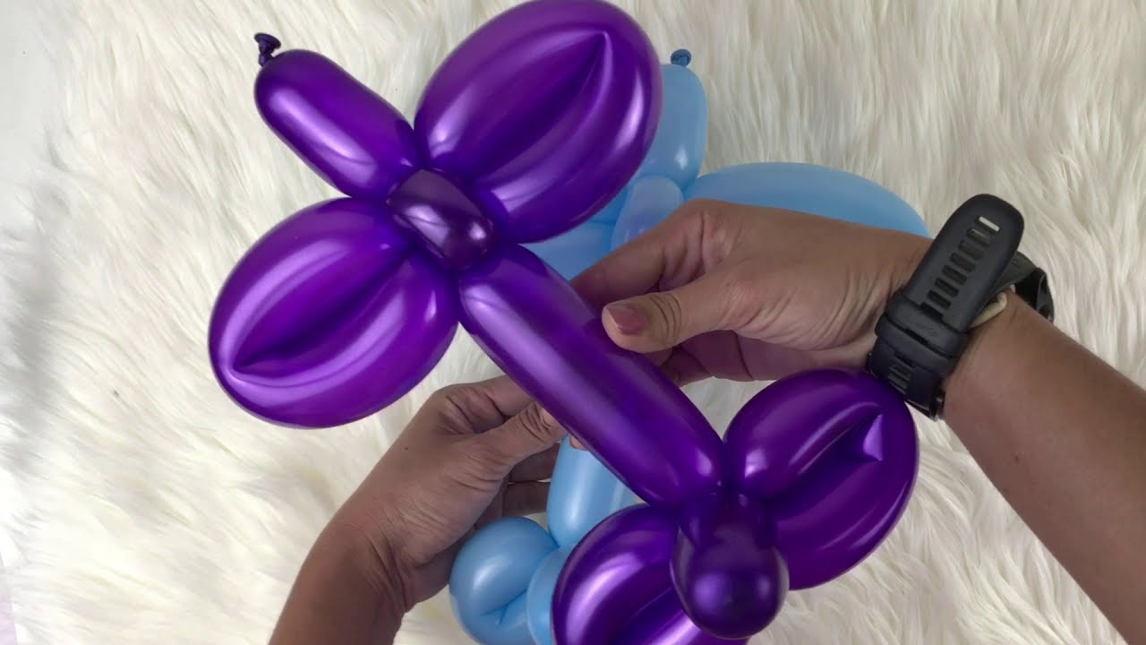 Balloon Airplane - Balloon twisting tutorial - YouTube