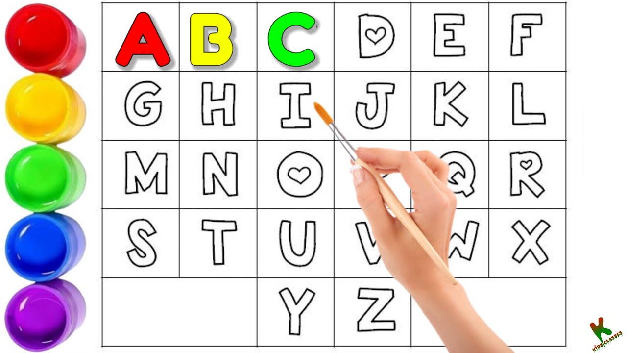 Abcd Bacchon ko padhane wala ! Abcd dikhaiye !ABCD! Learn dotted ABC ...