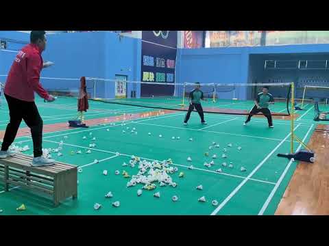 Rotation Training Techniques for badminton Double Player - YouTube