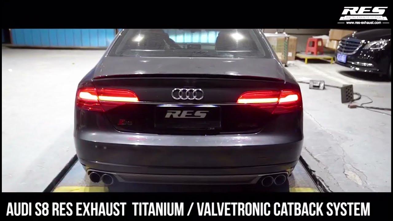 Audi S8 D4 Exhaust Sound, Install，Sound, Acceleration, Start up sound, Launch Control#racing # ...