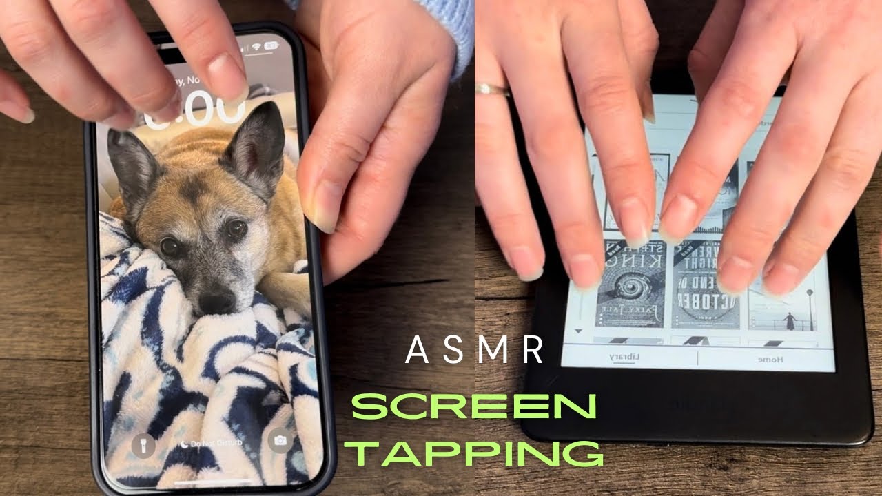 Screen Tapping & Tracing ASMR - YouTube