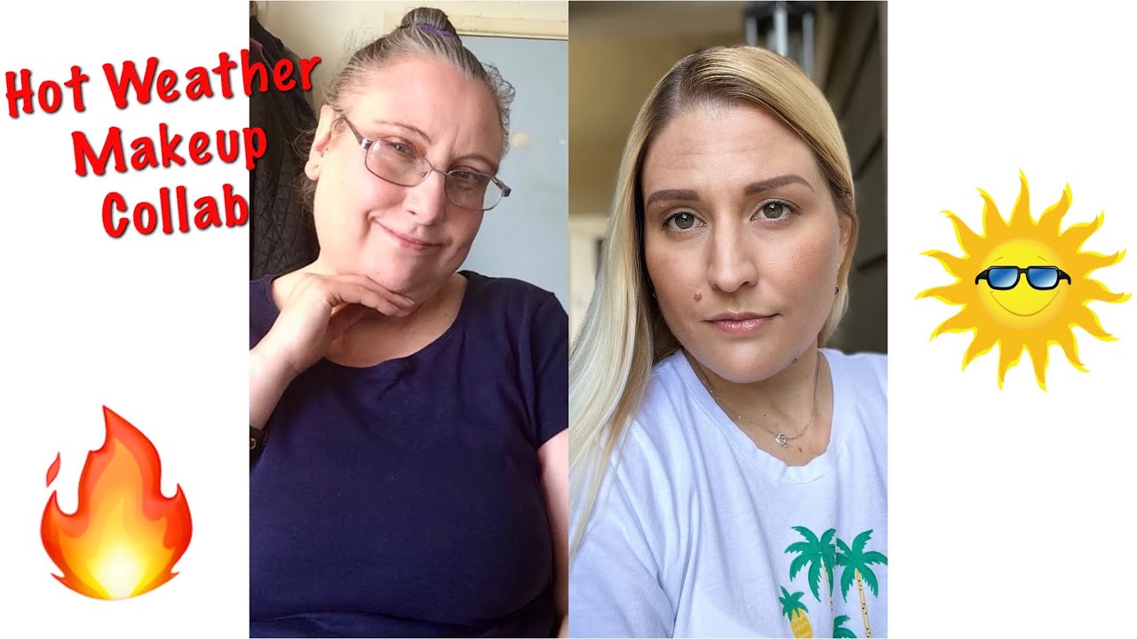 Hot Weather Makeup Collab w/ Little Miss Budget - YouTube