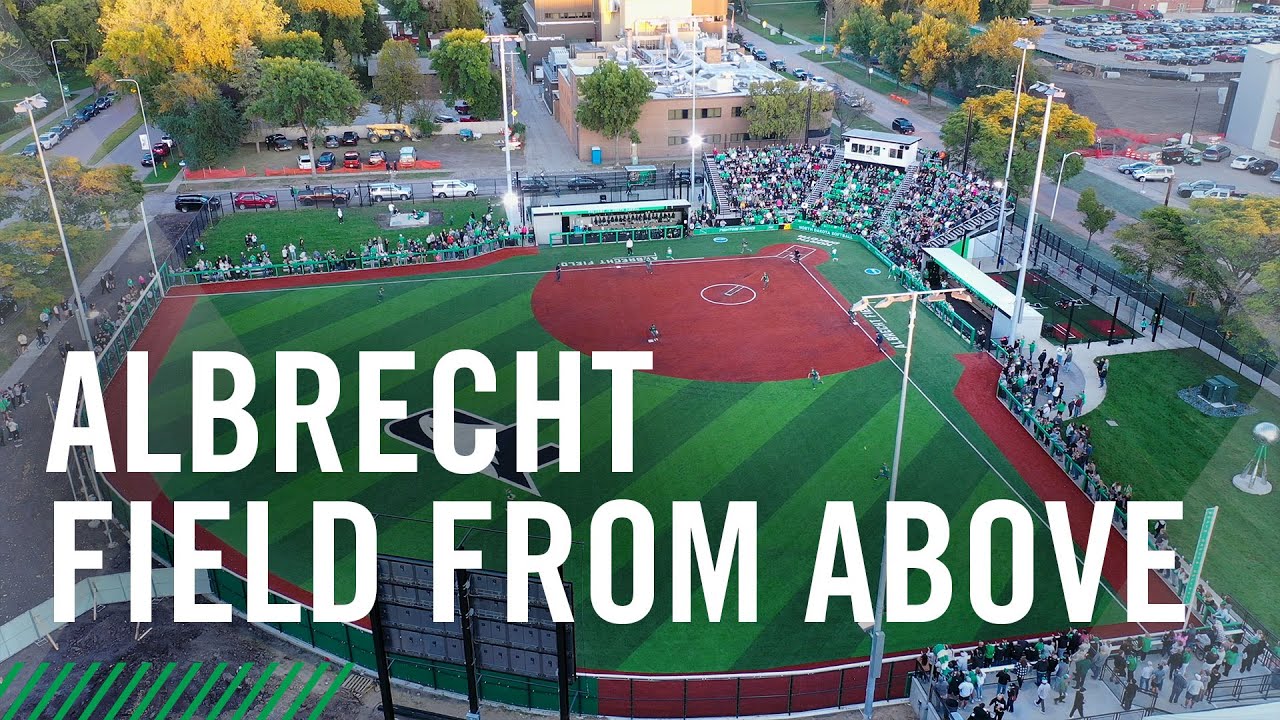 Above the Game: Drone Footage of Albrecht Field, the new home to UND ...