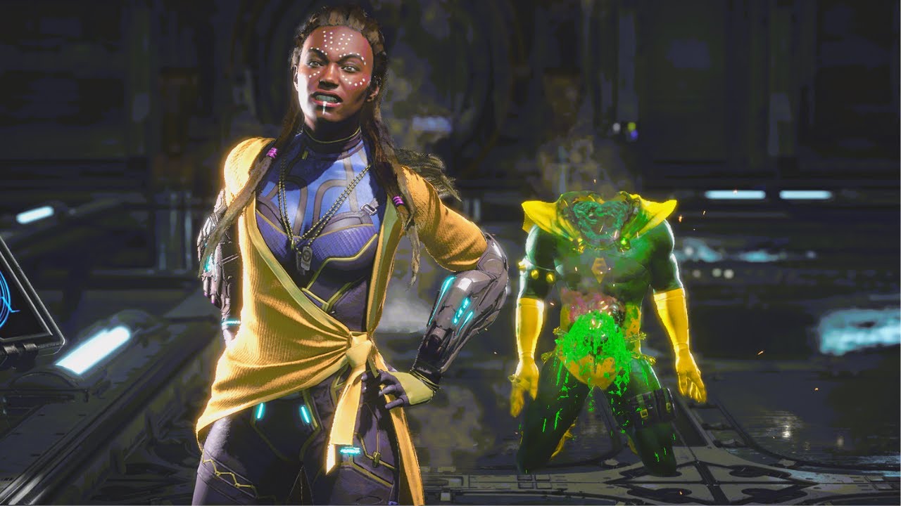 Shuri Jacqui Briggs Skin Marvel Black Panther MK11 - YouTube