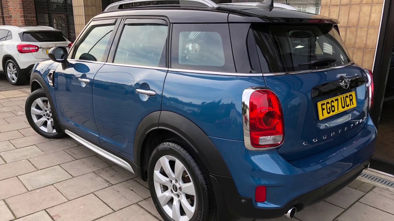 Mini Countryman Cooper S [Tech Pack] Island Blue - YouTube