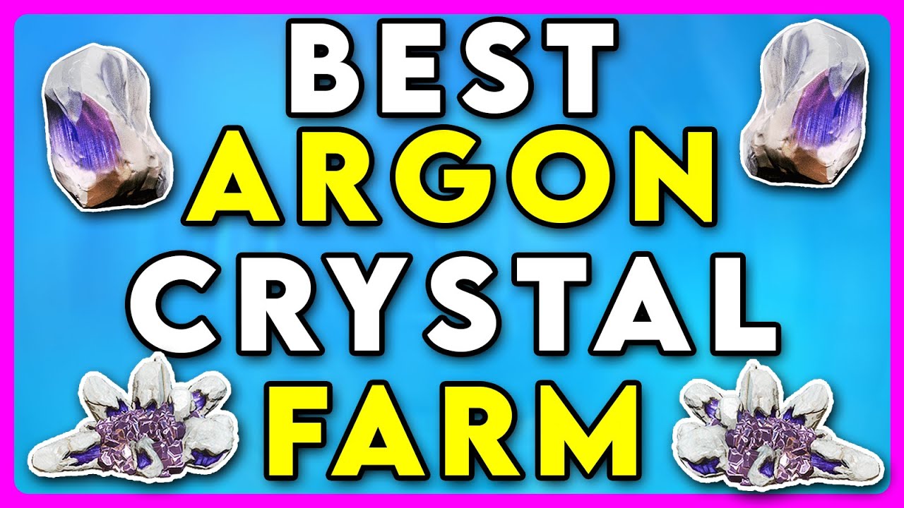 Warframe BEST Argon Crystal Farm in 2025! - YouTube