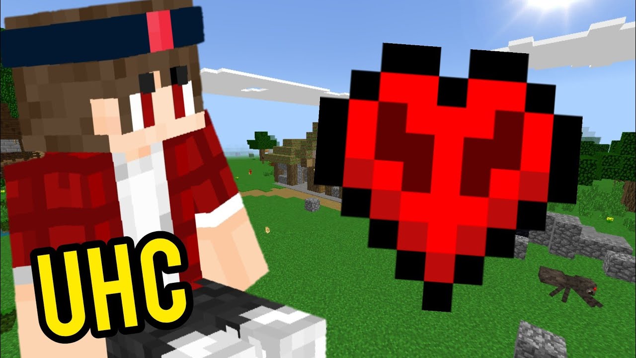 Mi primera vez en UHC Minecraft PE !!😈 - YouTube