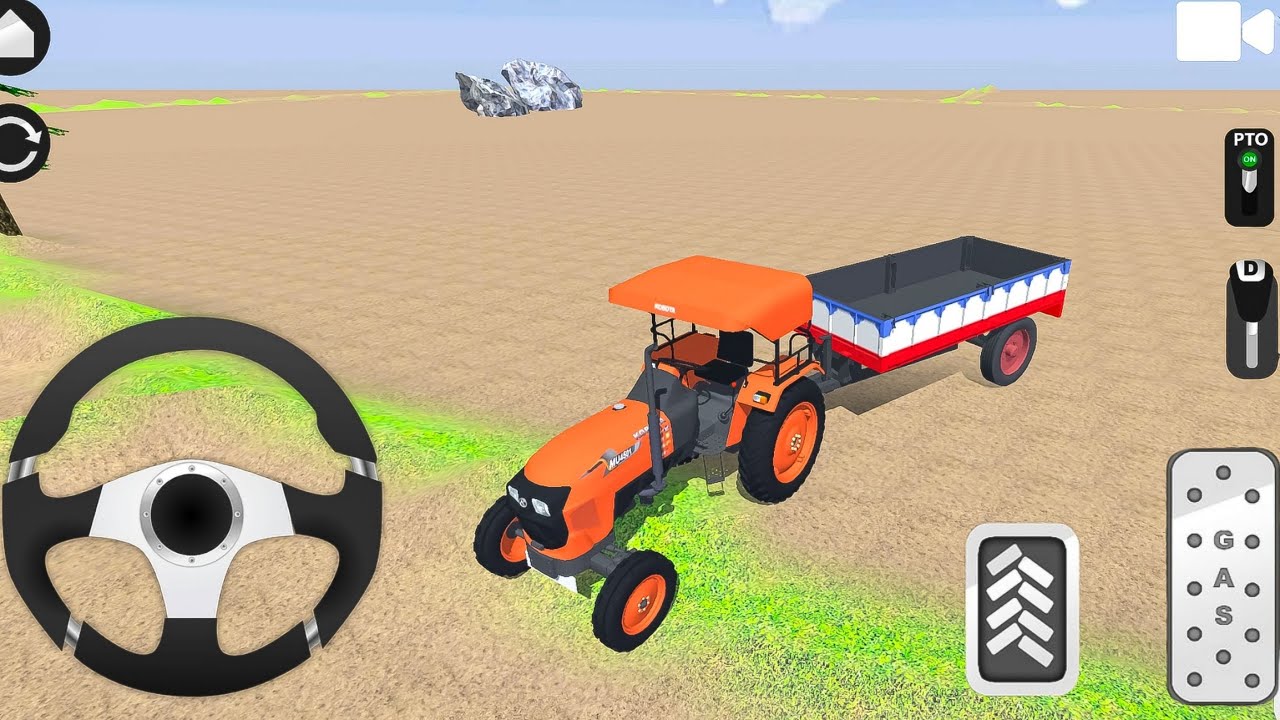 Indian Tractor Simulator 3d: #11 Tractor Trolly Cargo Farming 3d ...