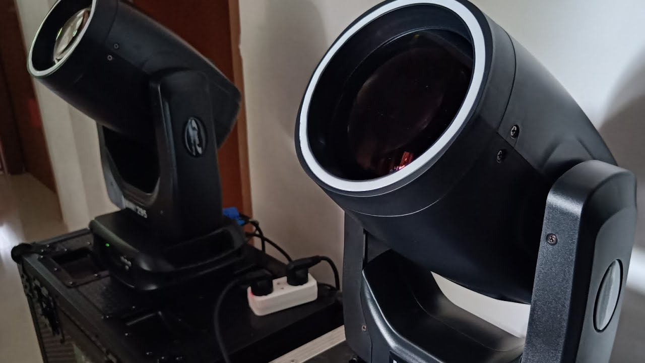 Moving Head Lights RMB Mini Beam 295 Unboxing - YouTube