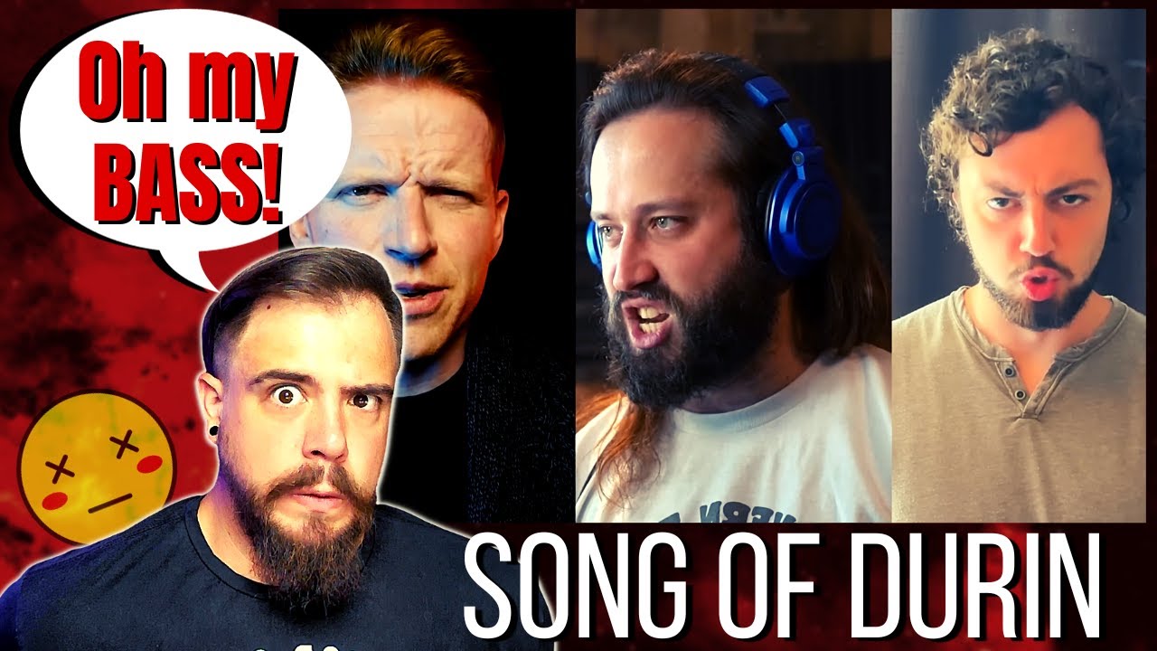 REACTION! │ The Hobbit - 'Song of Durin' (Low Bass Singer) Cover feat ...