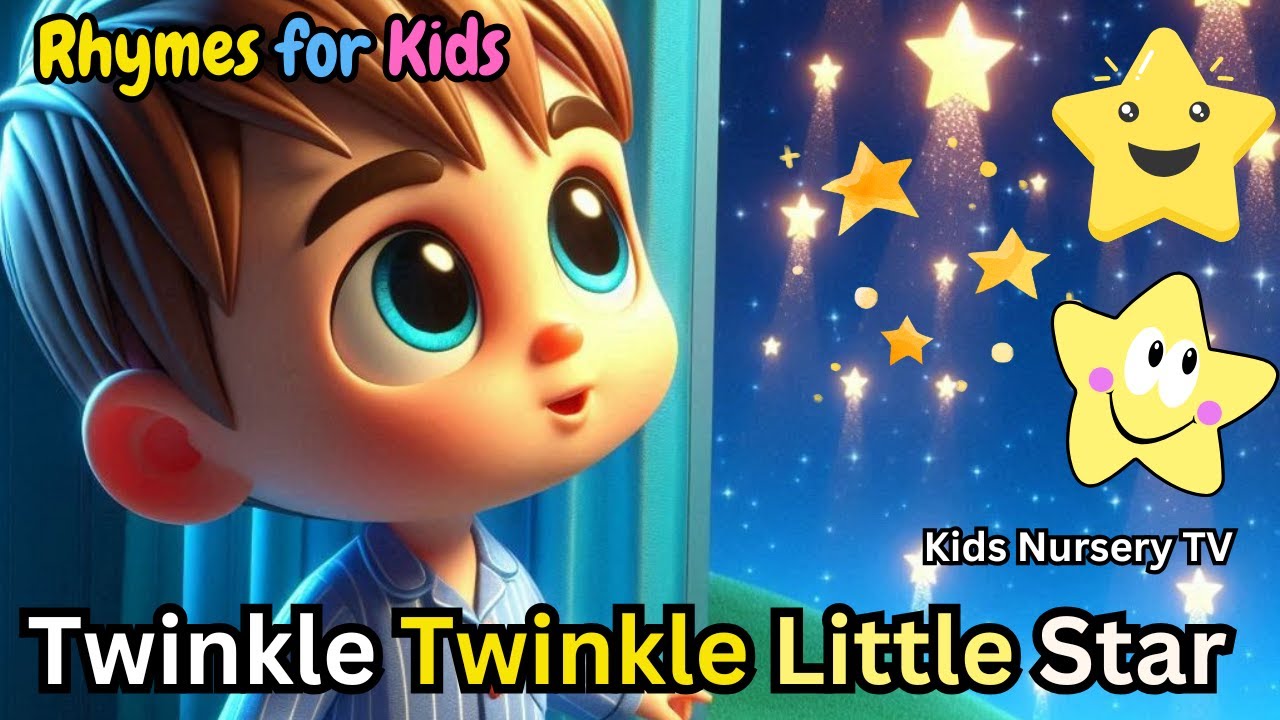 Twinkle Twinkle Little Star | Poem | Rhymes | Kids Nursery TV # ...