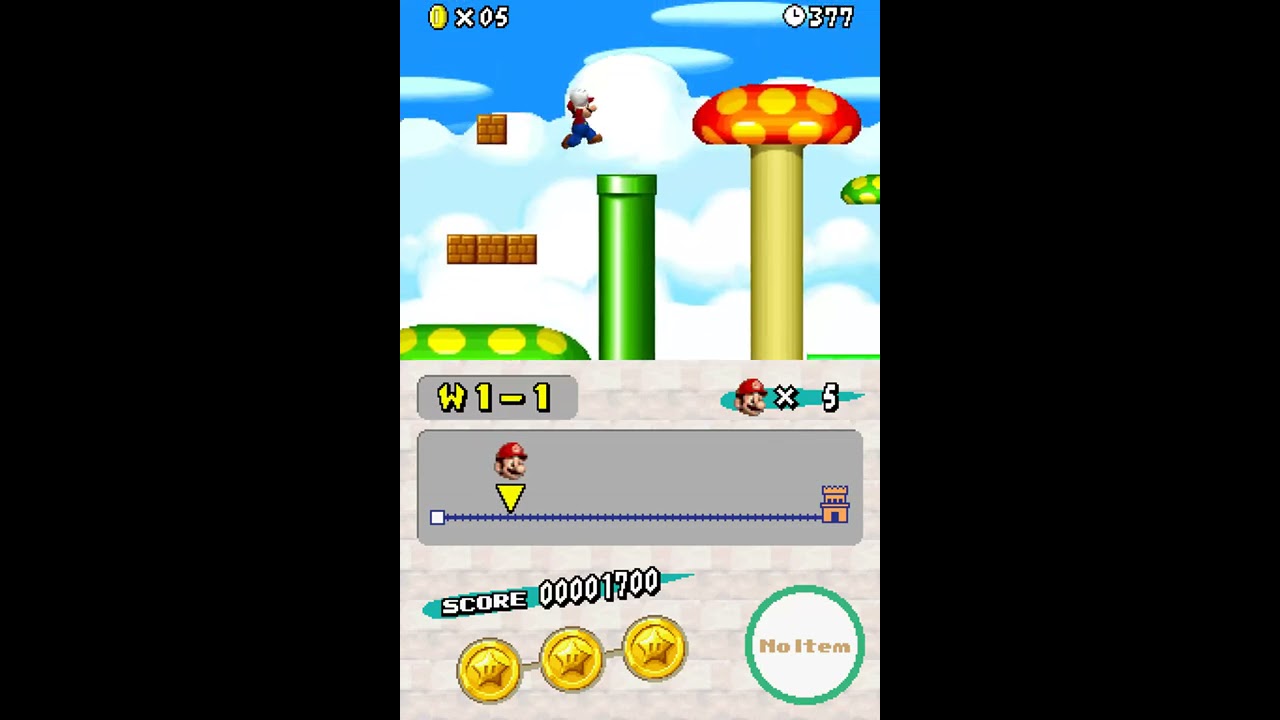 Trying NSMB modding : my first custom level - YouTube