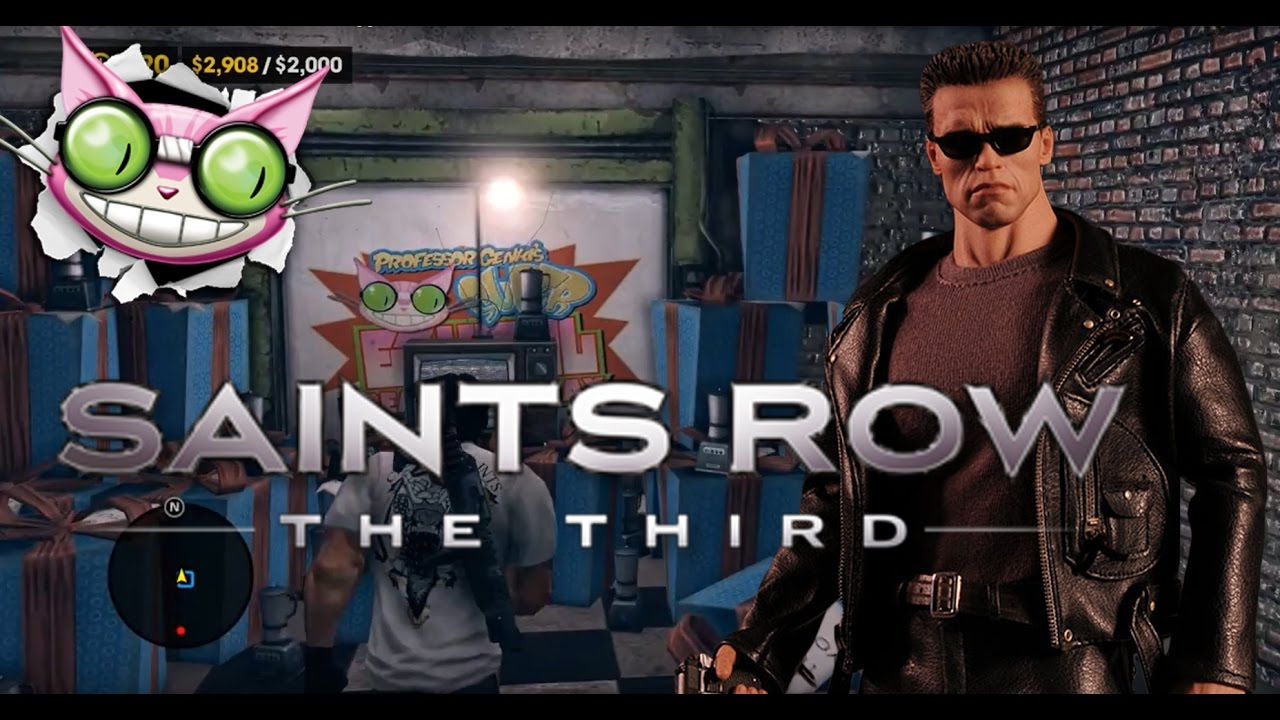 Saints Row The Third | Arnold Schwarzenegger | Professor Genki - YouTube