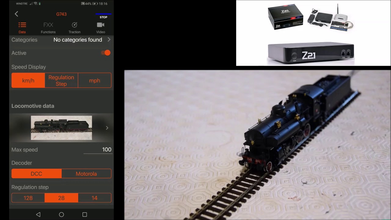 Uso dell' app Z21 della Roco per programmare CV e i tasti funzione di ...
