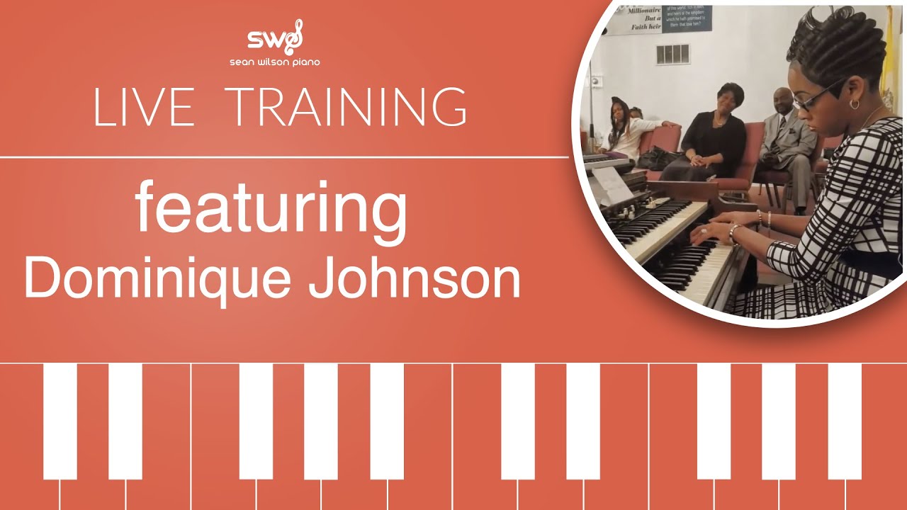 Organist, Dominique Johnson shares her powerful story and plays "I ...