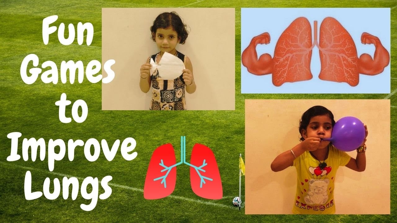 Fun Games for Lungs Improvement # Lungs Activity - YouTube
