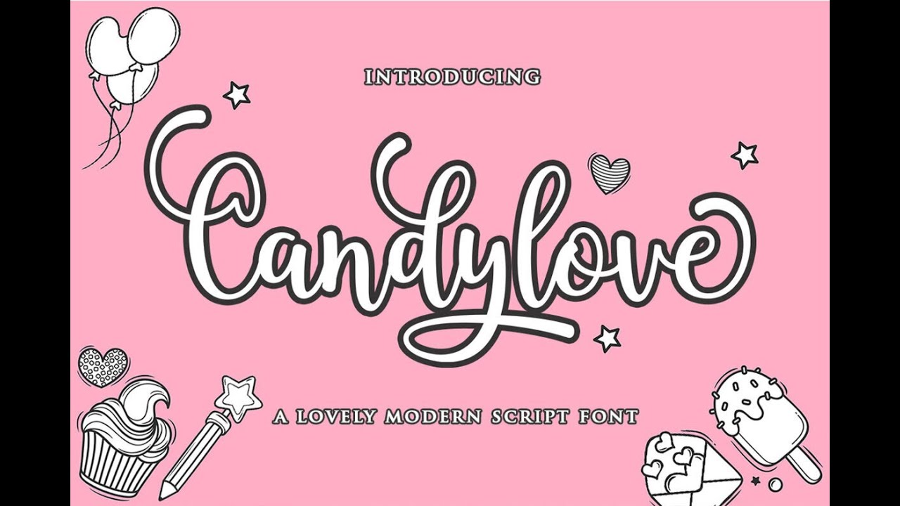 Candylove Font Download Youtube