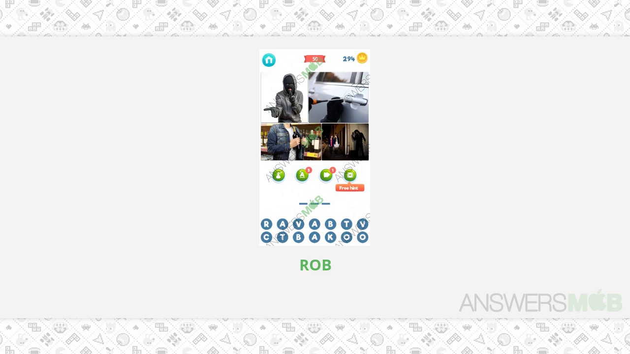 Wordie: Guess the Word Level 50 Answer - AnswersMob.com - YouTube