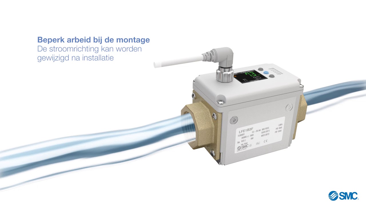 LFE serie elektromagnetische digitale flowmeter - YouTube