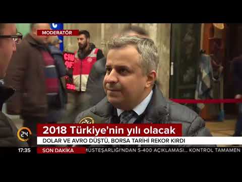 Dolar düştü, borsa kapanışı tarihi rekor kırdı