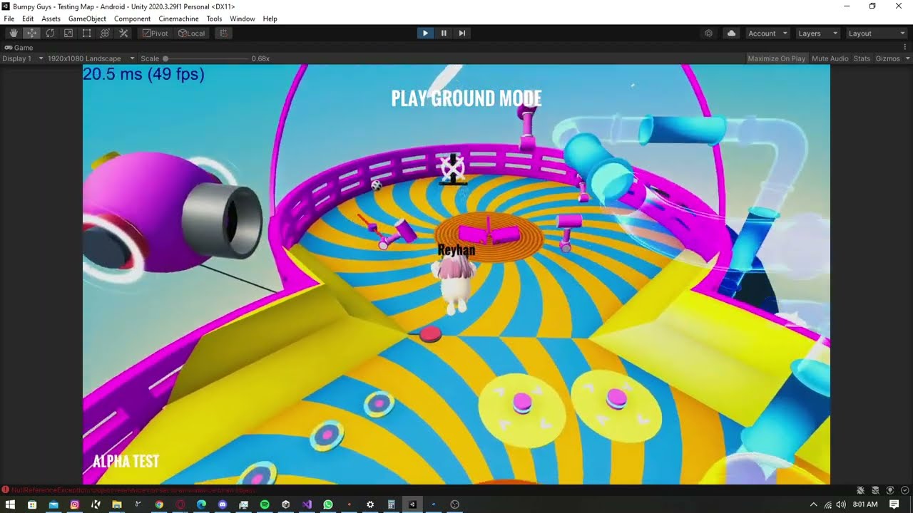 Fall Guys Clone Unity Project || PlayGround Mode - YouTube