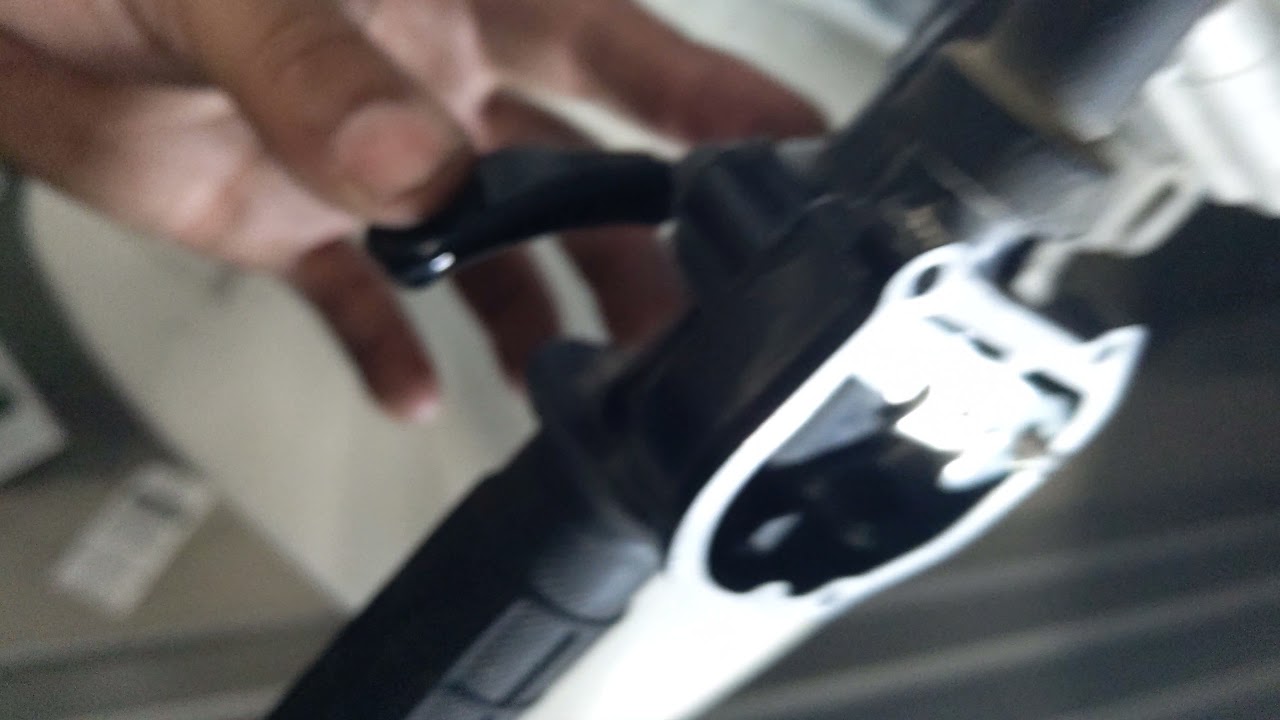 how to replace thumb throttle lever on your ATV - YouTube
