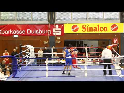 Boxen beim WBC Duisburg am 21.03.2026 3  Kampf Karaoglan Leandro BT Duisburg vs. Soloviov Mikhail SR