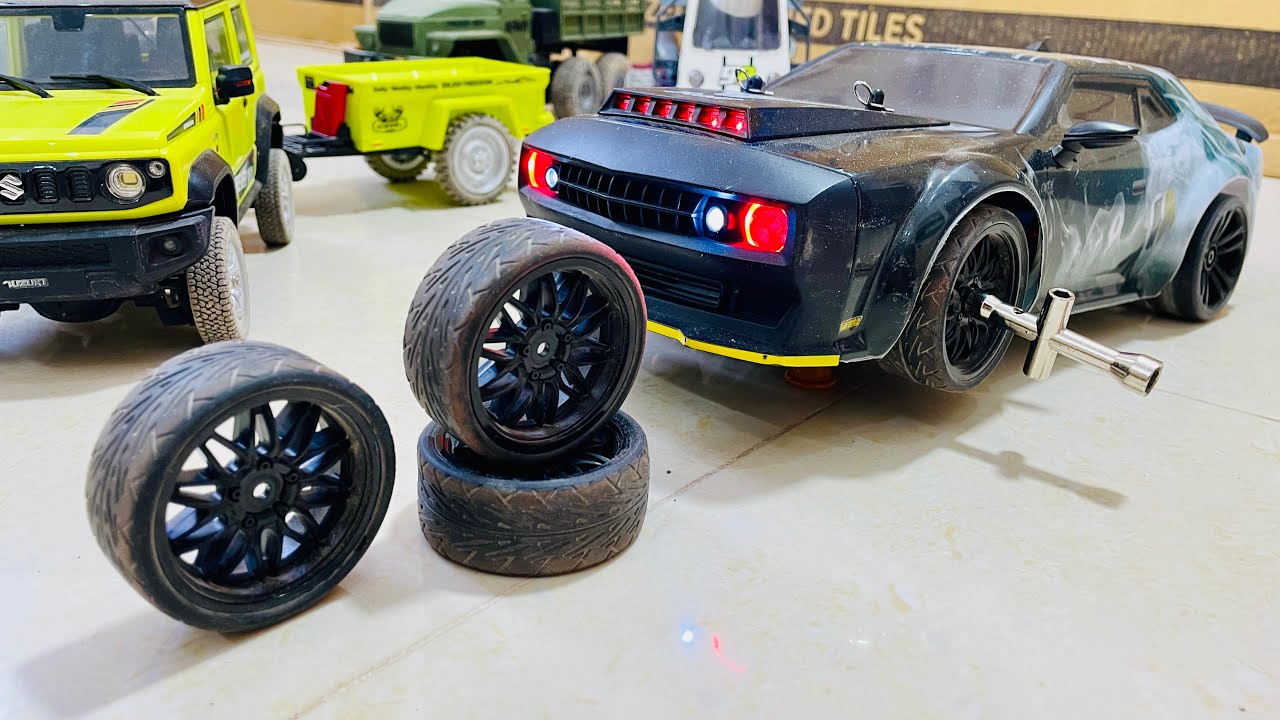 Rc Dodge Challenger 2nd Gen Monster Drifter Car Rc cars test - YouTube