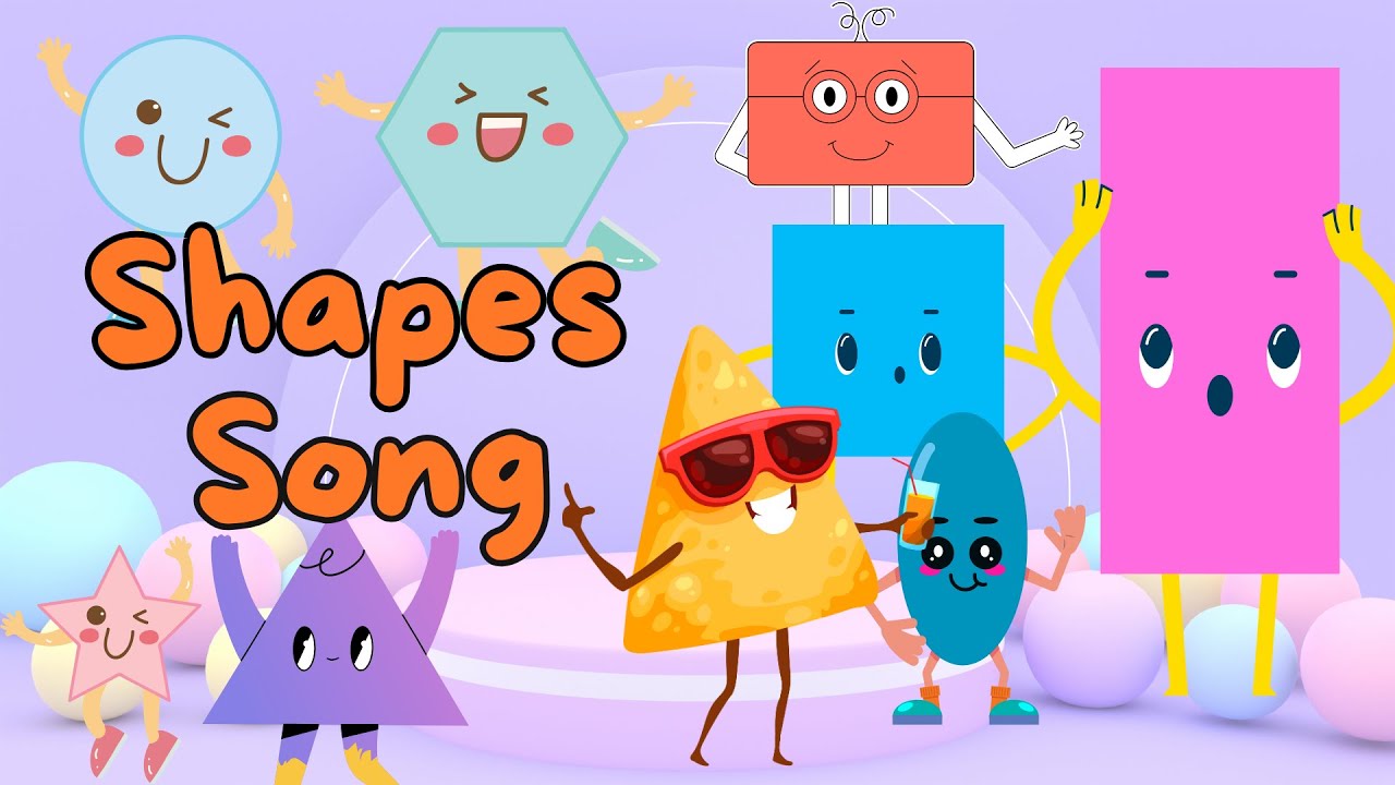 Shape Song | Shapes Shuffle | Shape Learning Song | Shape Learning For ...