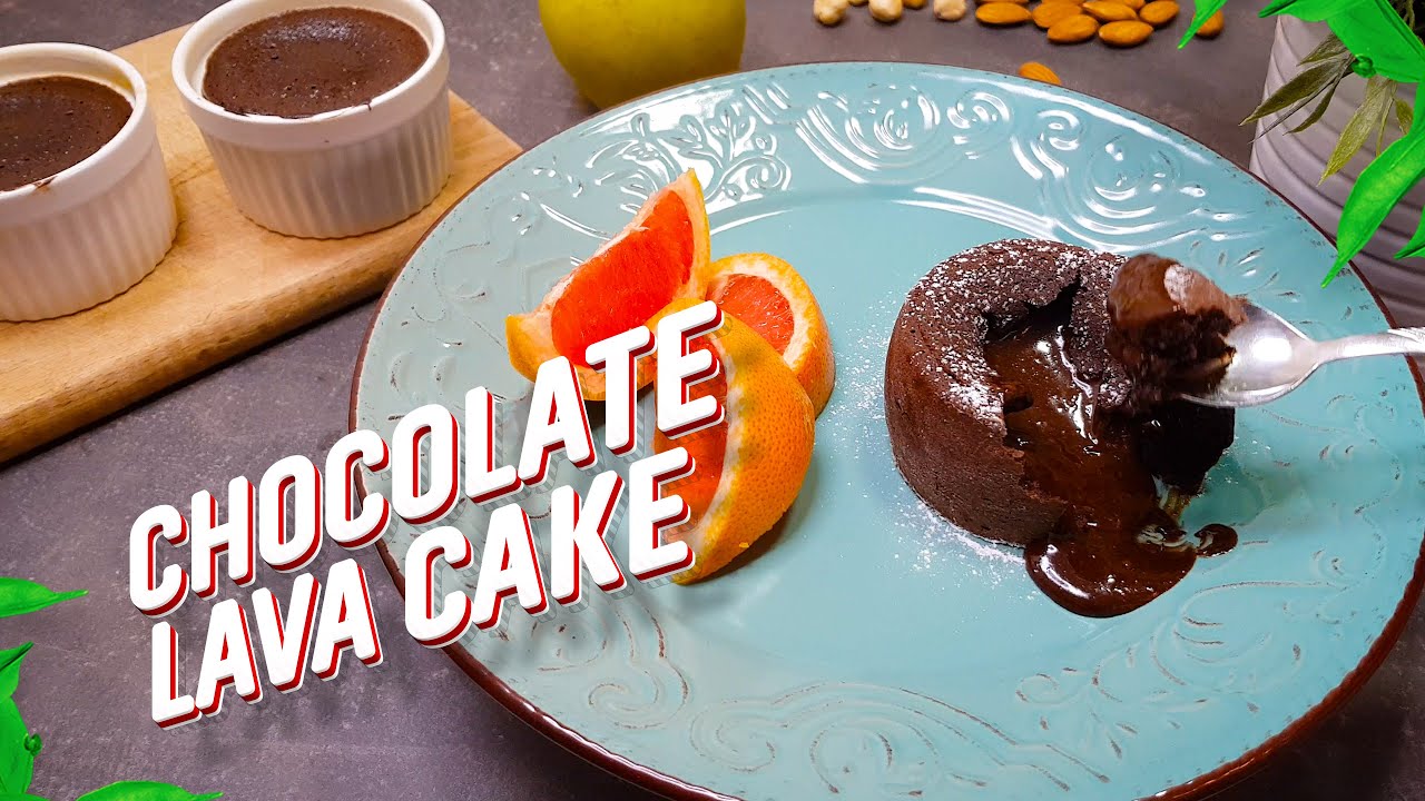 CHOCOLATE LAVA CAKE KEK LAVA - Sufle, Kek me çokollatë të shkrire ...