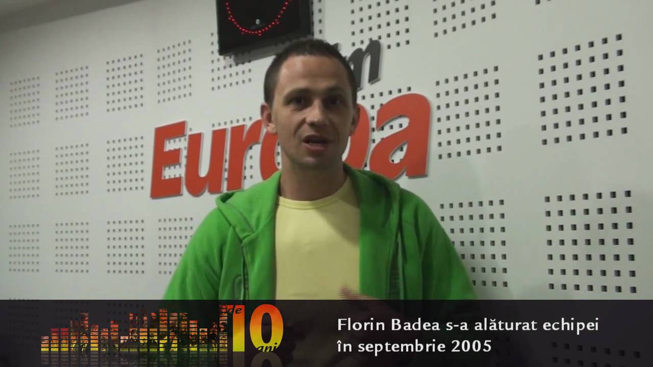 10 ani de Europa FM - Florin Badea - YouTube