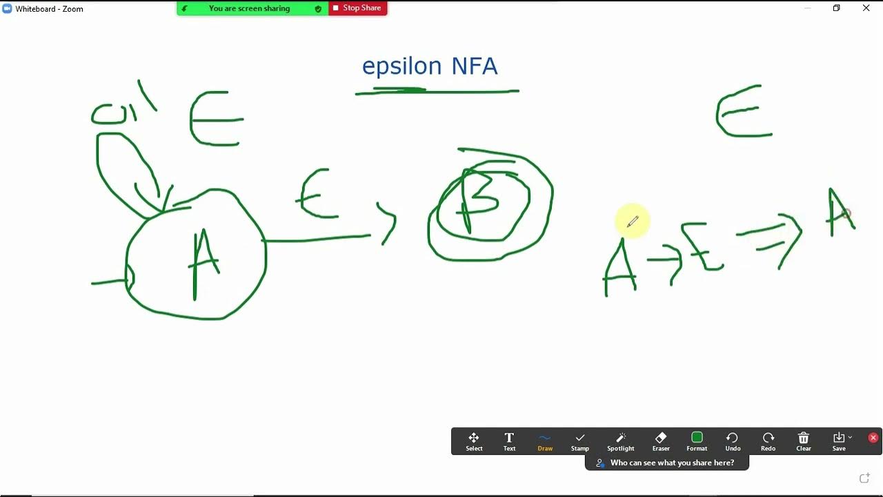 شرح Epsilon NFA #Automata #NFA - YouTube