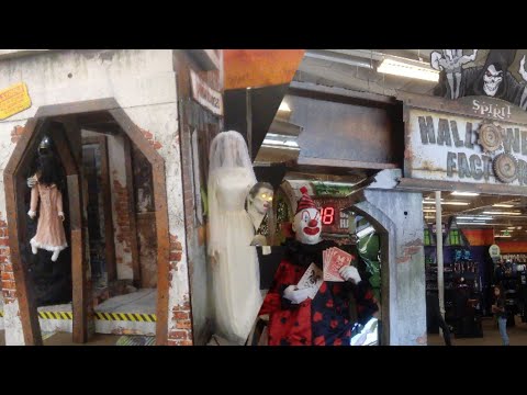 🎃Spirit Halloween trip 2 new Anatronics 2021 Mr. Howle, Headless Jack ...