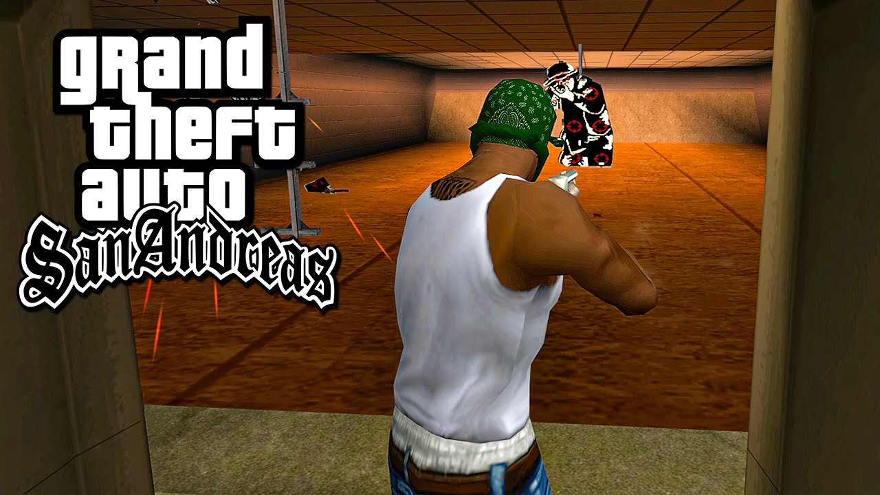 GTA San Andreas (Classic) - Ammu Nation Shooting Range - YouTube