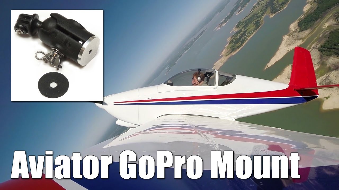 MyPilotPro Aviator GoPro Camera Mount for Aircraft - PLUS Van's RV ...