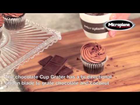 Microplane® Chocolate Cup Grater - YouTube