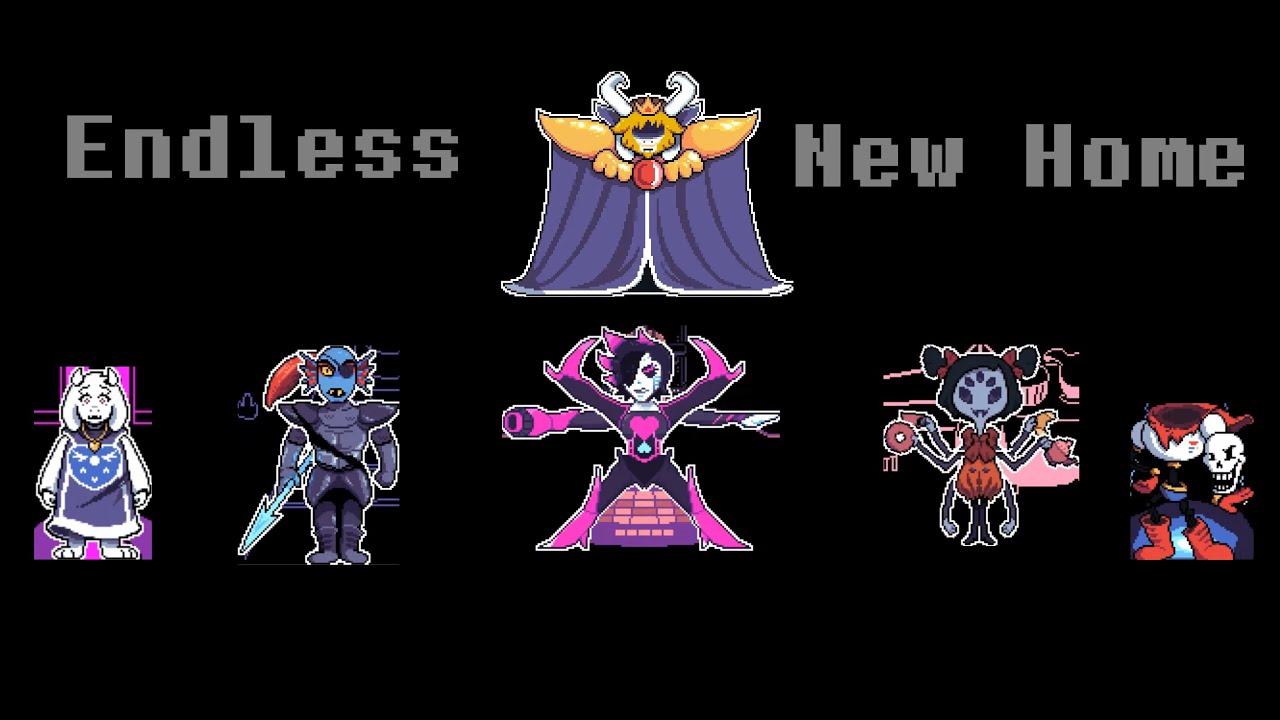 Endless New Home Beaten Solo! (Read Description) | Undertale: Tower ...