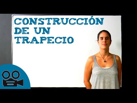 Construcción de un trapecio - YouTube