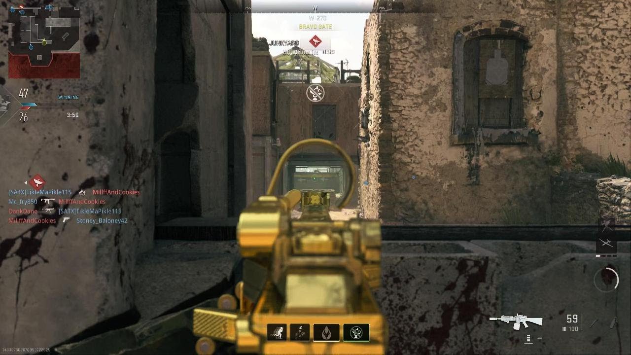 Call of Duty Hack! Single shot the weapons for more accuracy on long ...