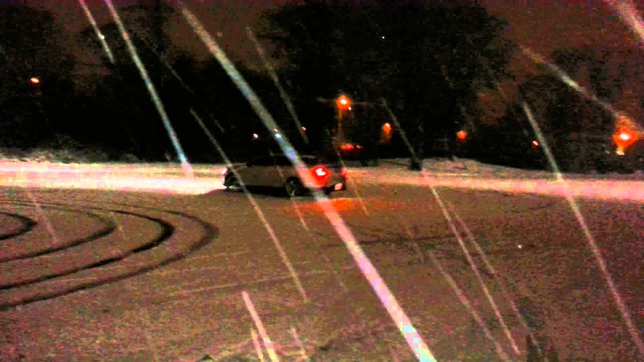 2010 ford taurus SHO in the snow - YouTube