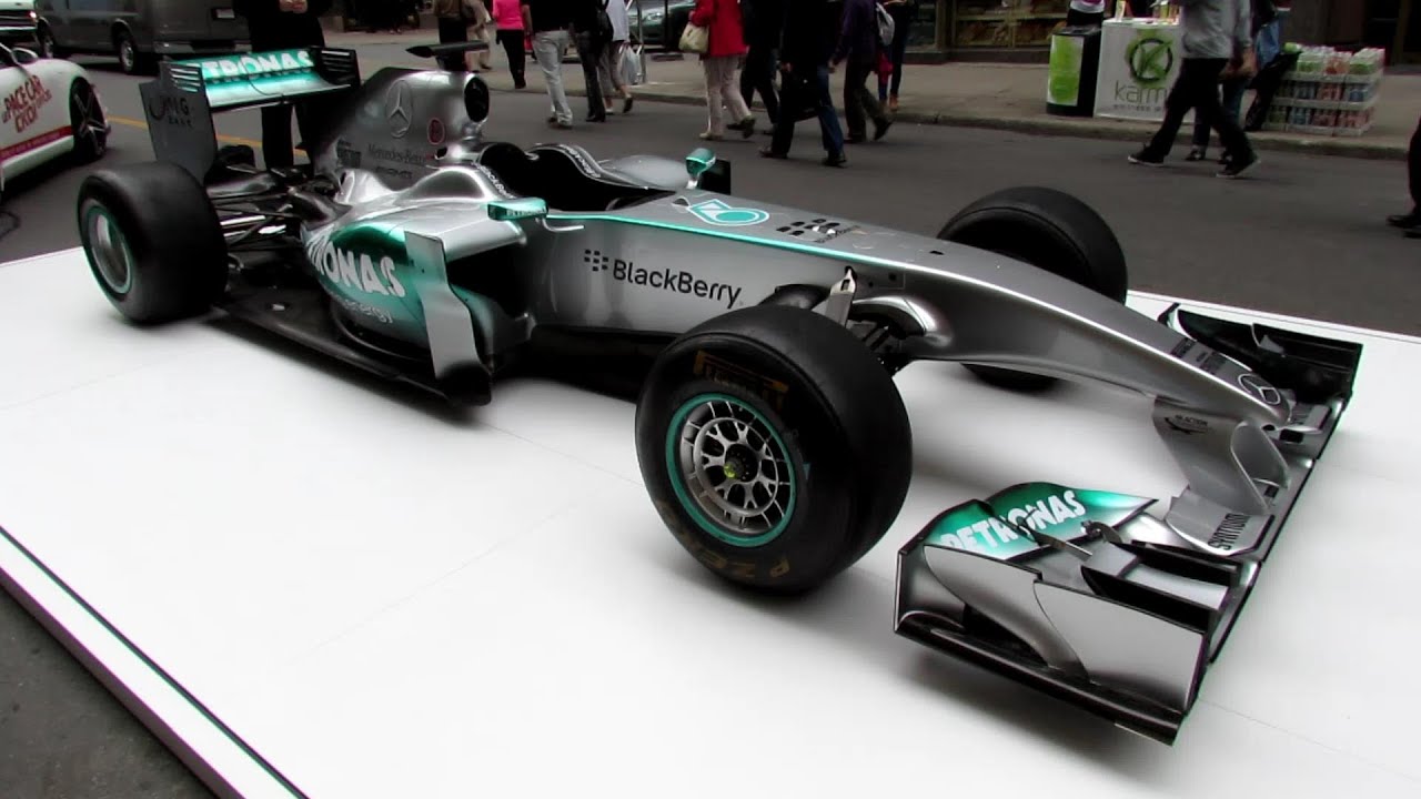 2012 Mercedes-Benz Formula 1 Race Car - Peel Paddock 2013 - Montreal ...