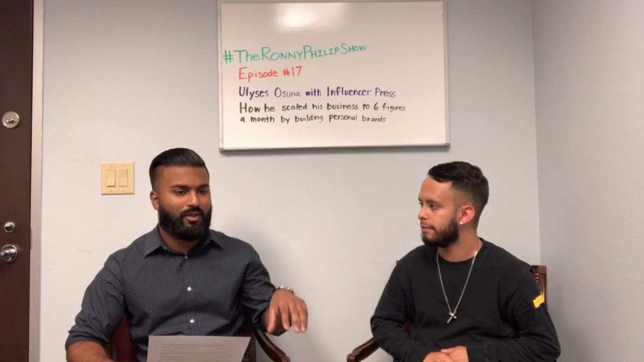 The Ronny Philip Show Episode 17 - Ulyses Osuna - YouTube