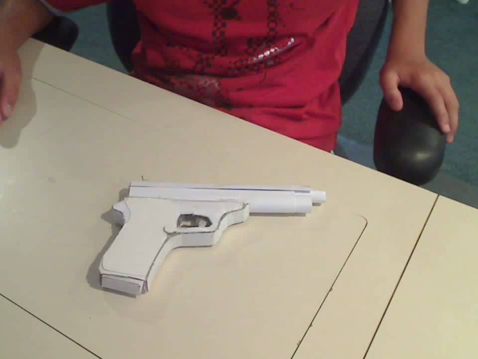 Paper Beretta M9 Detailed - YouTube