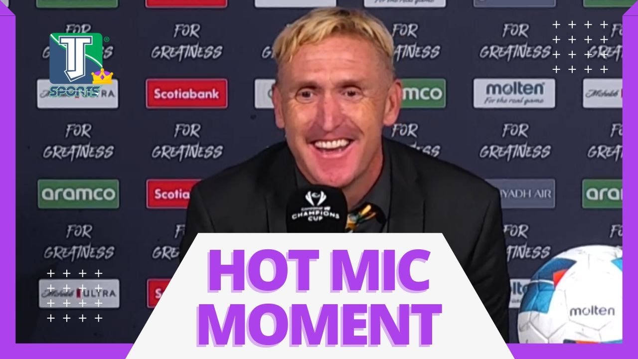 Portland Thorns FC head coach Rob Gale LAUGHS after reporter CURSES ...