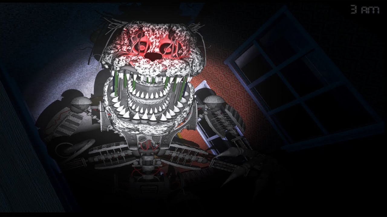 The Creation of TJOC R became an Nightmare Animatronic! (FNaF 4 Mods ...