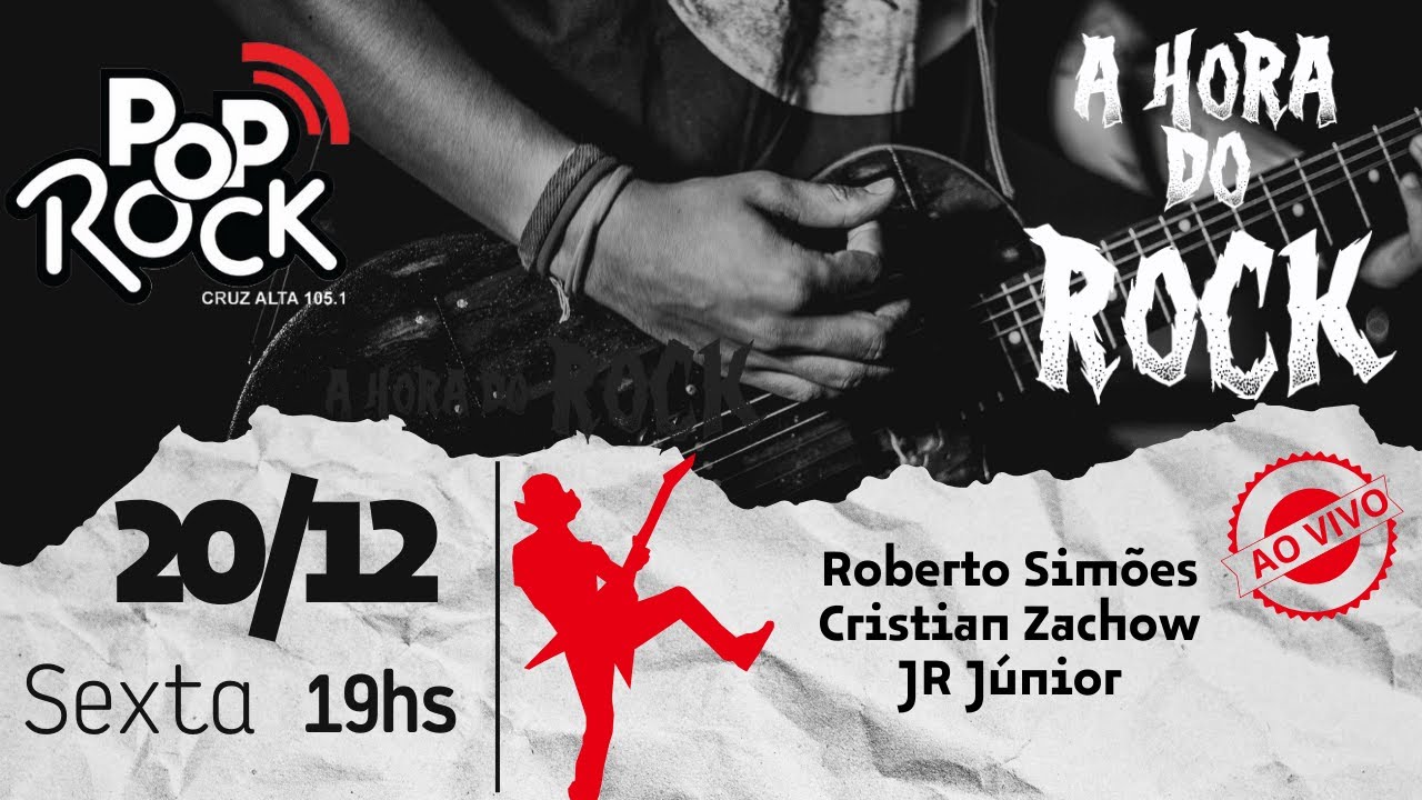 A HORA DO ROCK AO VIVO 20/12/2024 - YouTube