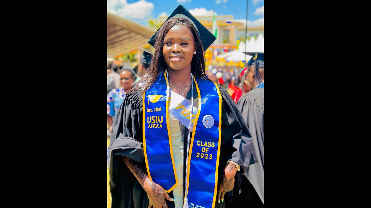 Adut Akech's Graduation at USIU Nairobi - YouTube