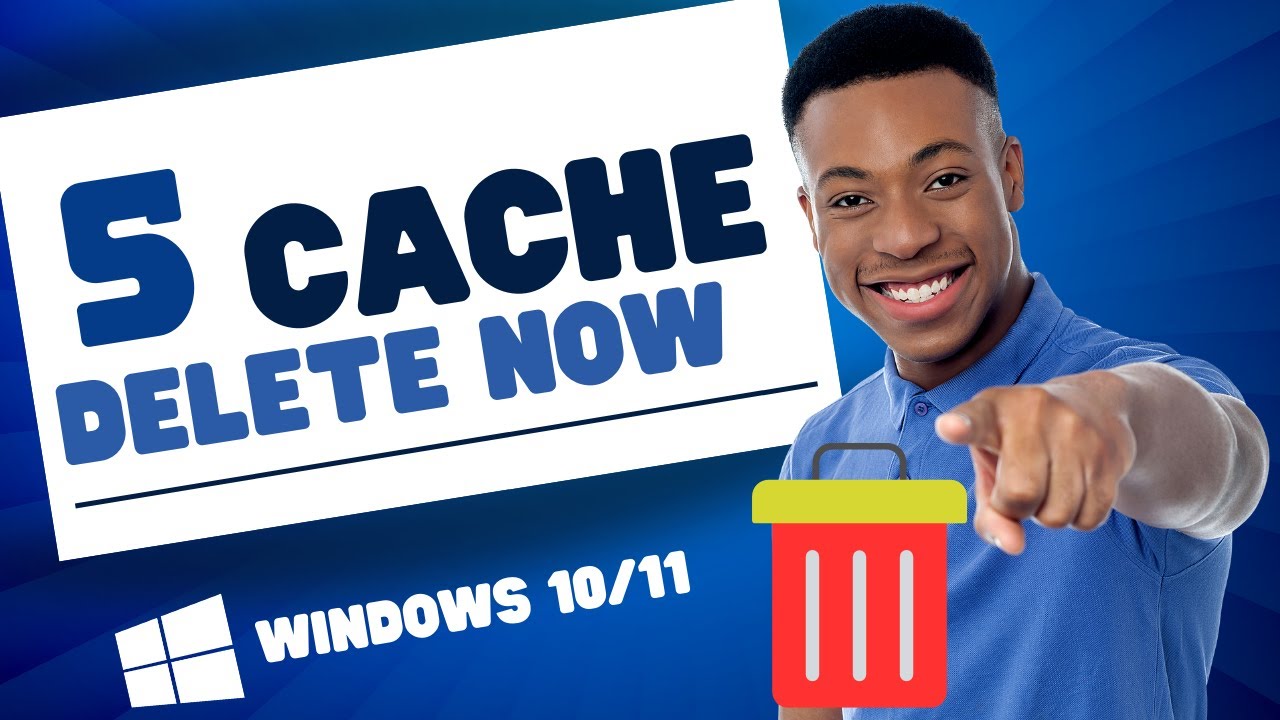 How to Delete 5 Hidden Caches on Windows 10/11 for a Faster PC - YouTube